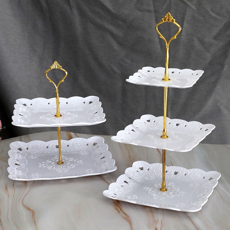 [M'sia Ready Stock] 3 tiers Cupcake Stand Dessert Mini Cakes Display ...