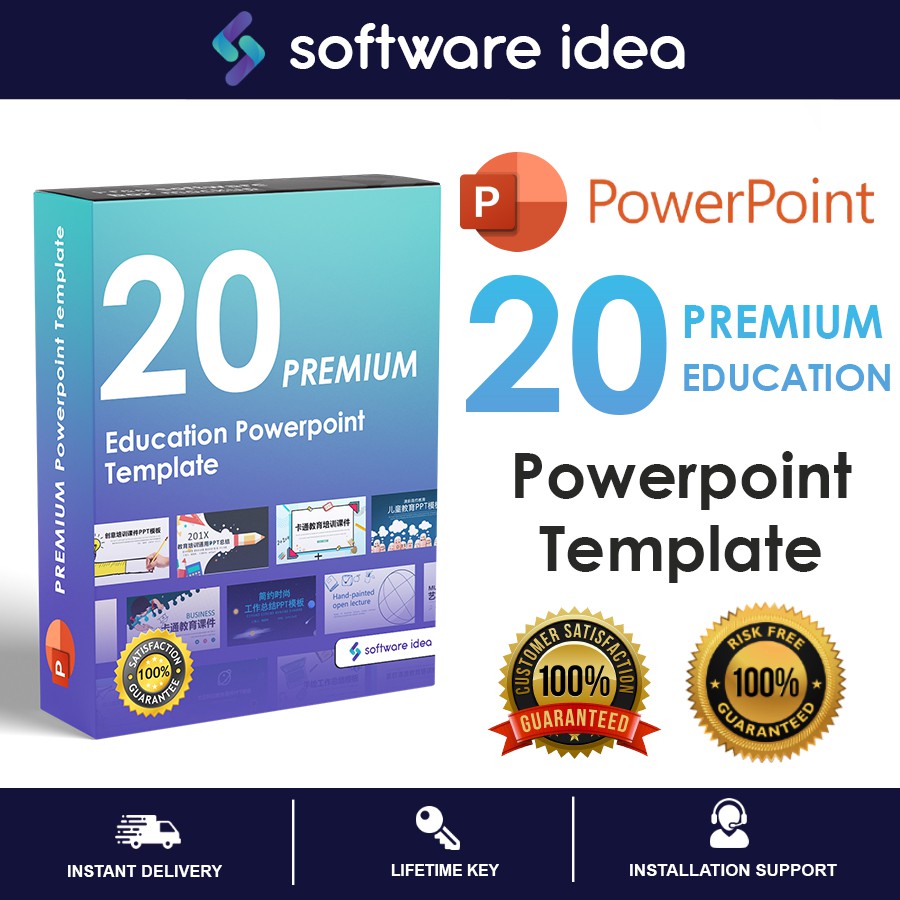 20+ PREMIUM Education PowerPoint Templates | Shopee Malaysia