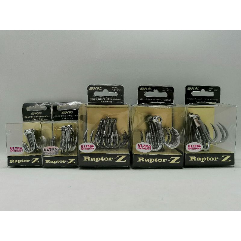 BKK Raptor Z 6071-4X-HG treble hook | Shopee Malaysia