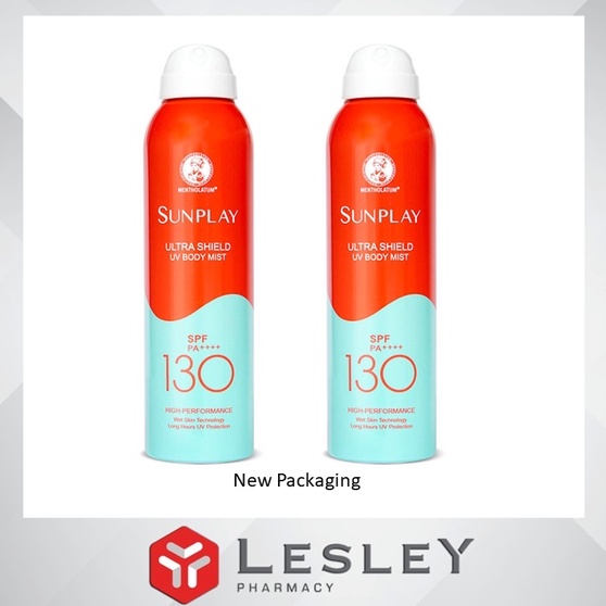 Sunplay Ultra Shield UV Body Mist SPF130 165mL x 2 (Twin Pack) | Shopee ...