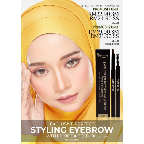 Exclusing Perfect Styling Eyebrow | Shopee Malaysia