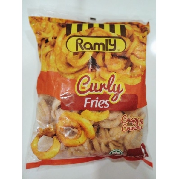 Ramly Curly Fries I kg per pack (KLANG VALLEY ONLY) | Shopee Malaysia