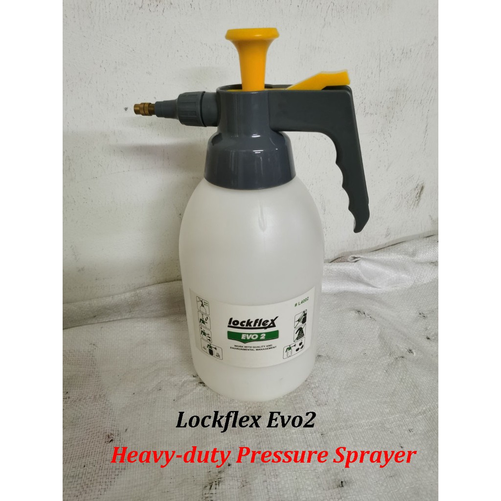 * LOCKFLEX '* EVO2 2 LITER HEAVY-DUTY PRESSURE SPRAYER -L4002 | Shopee ...