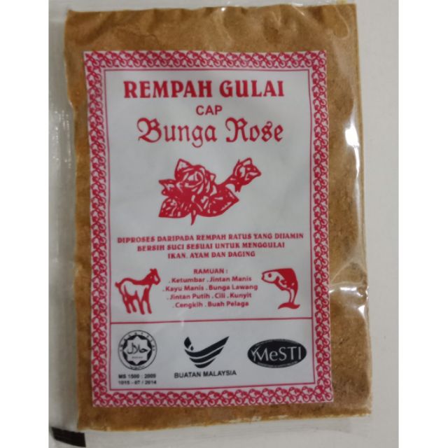 REMPAH GULAI ORIGINAL - Buatan Malaysia | Shopee Malaysia