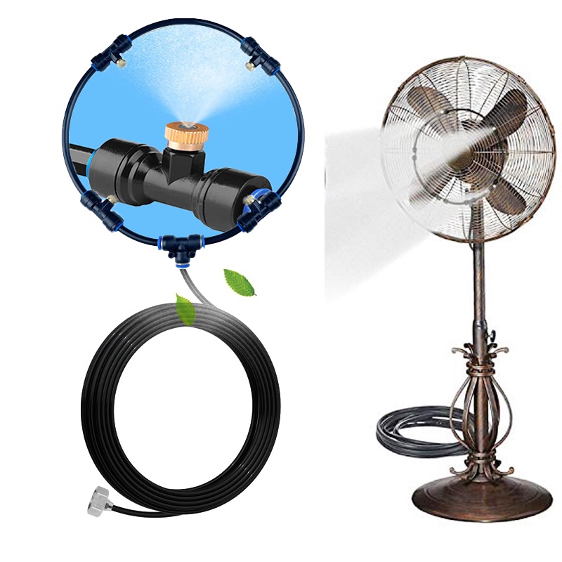 Outdoor Misting Fan Kit For Cooling Outdoor Misters Patio Water Cooling ...