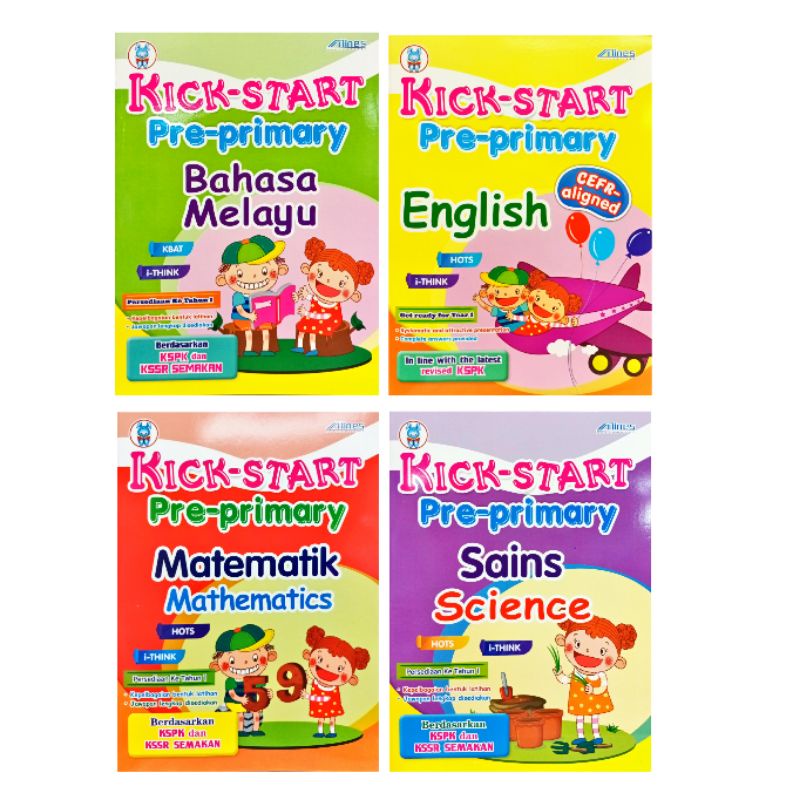 [Mines] Kick-Start Pre-primary Bahasa Melayu,English,Matematik,Sains Persediaan Ke Tahun 1 ...