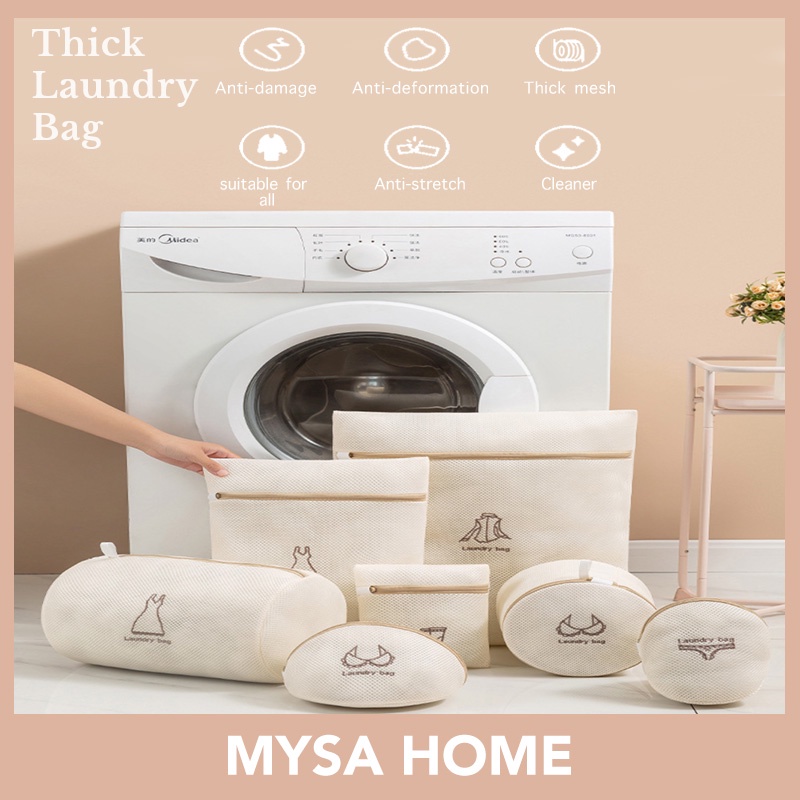 Mysa Home Premium Laundry Bag / Three layer Washing Bag Set/ Household ...
