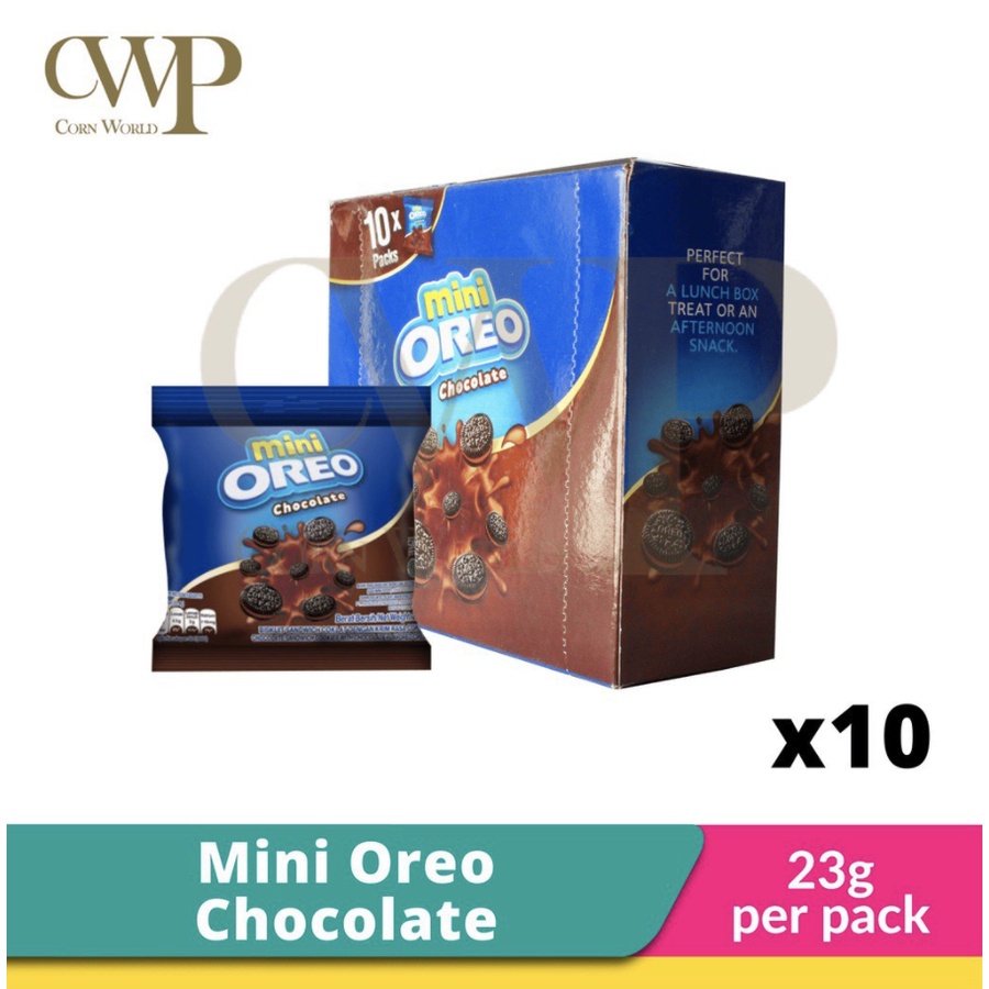 Mini Oreo Biscuits Mini Biskut Oreo Mini Oreo Cookies Chocolate Cookies Biskut Oreo Original 