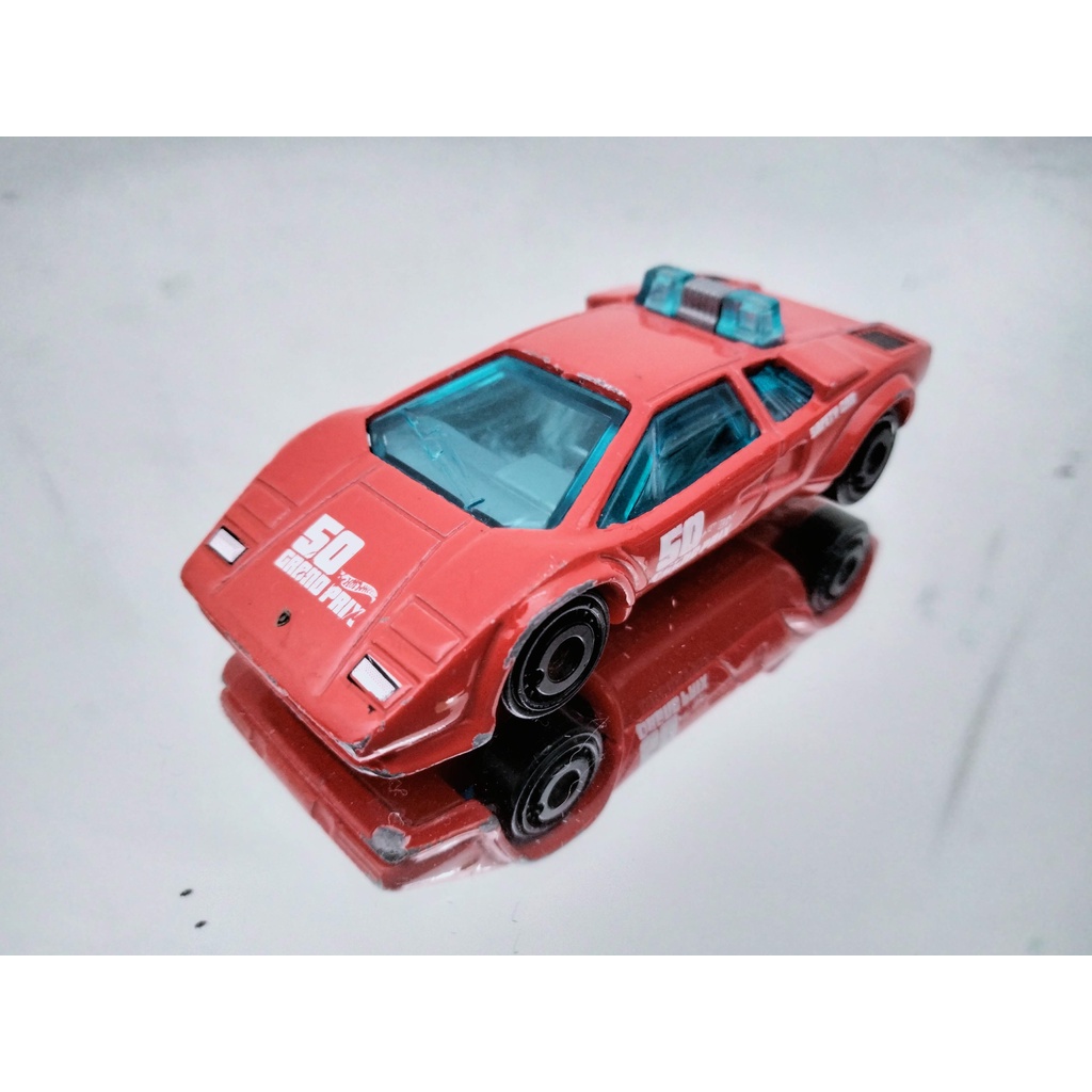 [READY STOCK!!!] HOTWHEELS LAMBORGHINI COUNTACH RED LOOSE COLLECTION ...