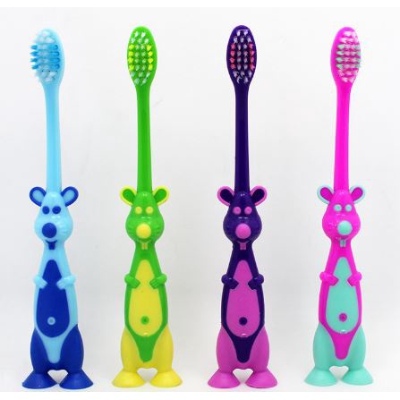 Toothbrush Cartoon Kids Girls Boys Toothbrush 1-12 yrs old Berus Gigi ...