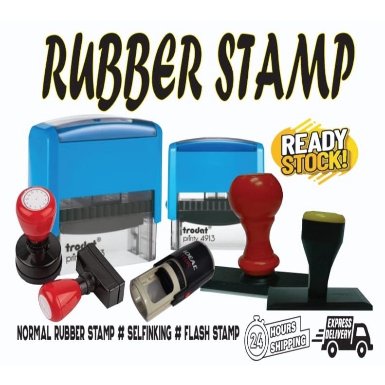 RUBBER STAMP NAMA/JAWATAN/SSM | Shopee Malaysia