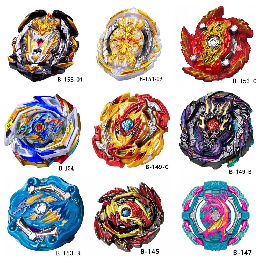 Beyblade Burst GT B-153 Prime Apocalypse B149 Lord Springgan Triple ...