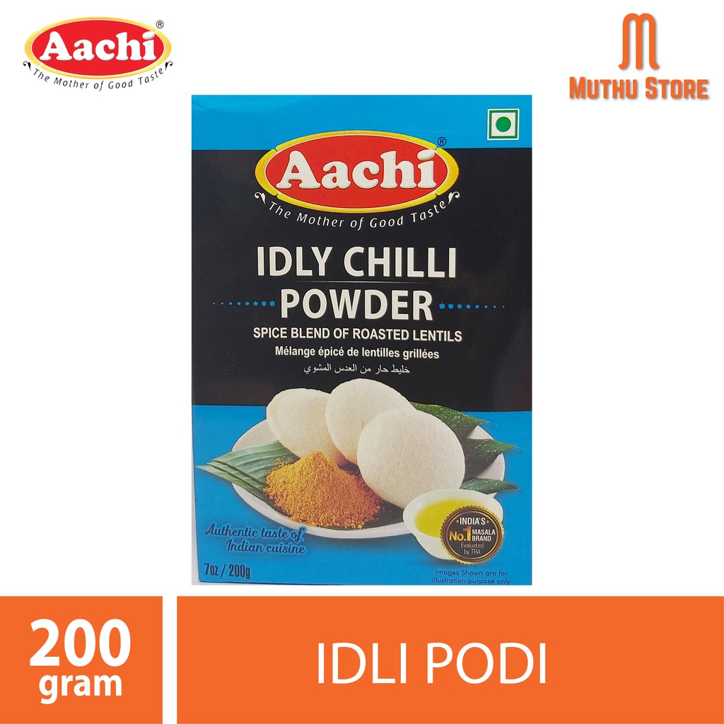 AACHI IDLI CHILLI POWDER 200G | Shopee Malaysia