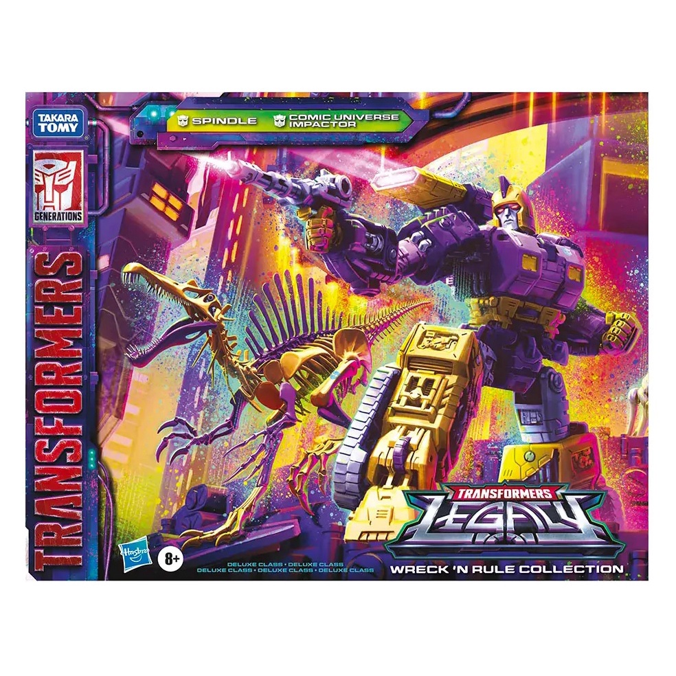 Transformers Legacy Wreckers Deluxe Impactor & Spindle | Shopee Malaysia