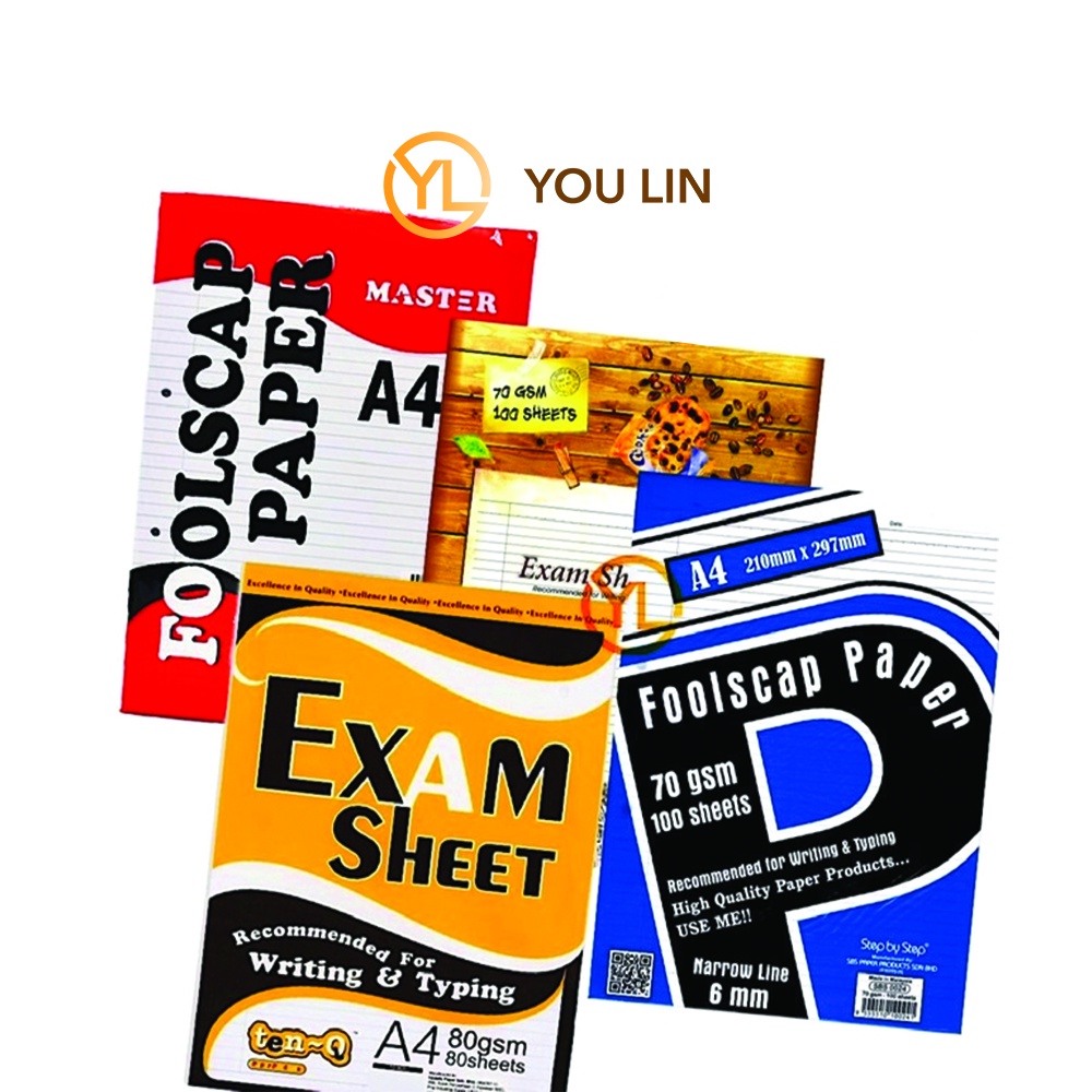 Master A4 70gsm Foolscap Paper / 80gsm Foolscap Paper | Shopee Malaysia