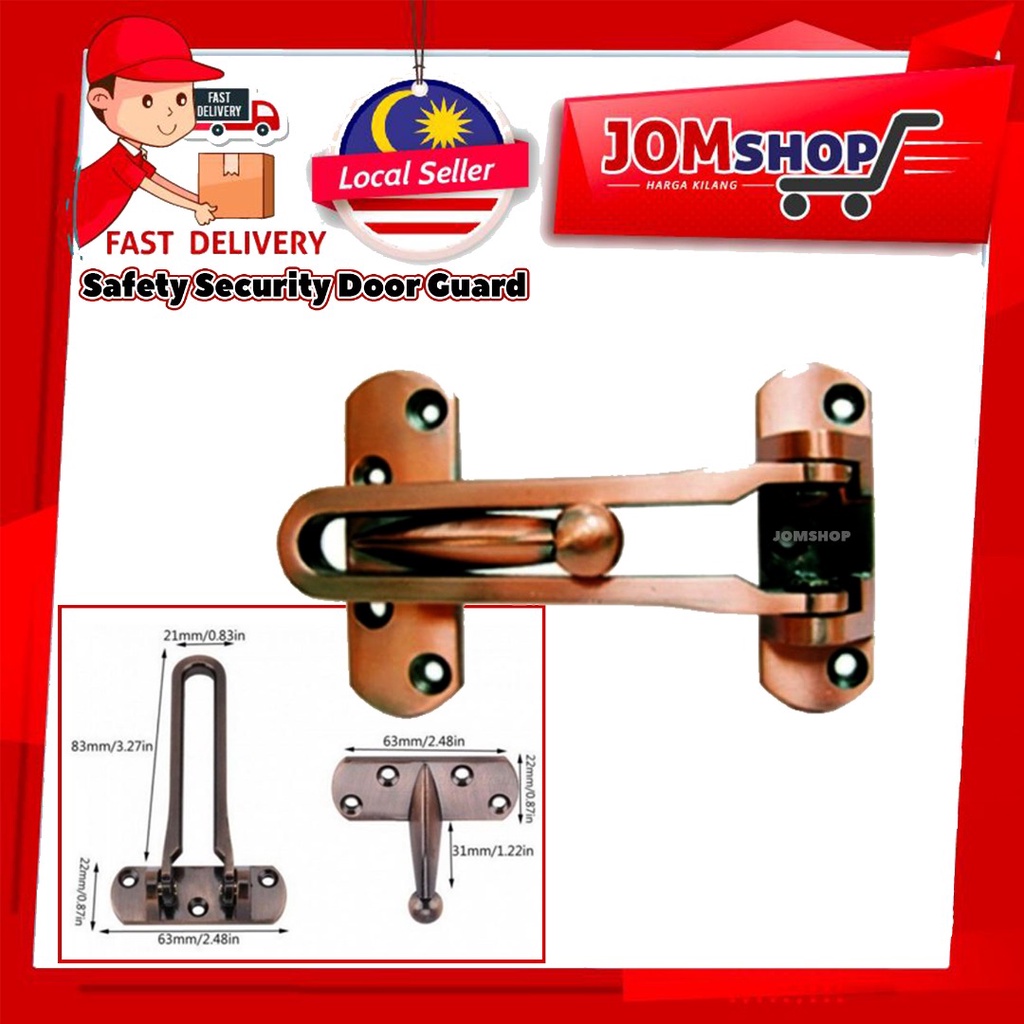 Security Room Door Guard Buckle Hold Lock Hotel Hostel Door Main Door ...