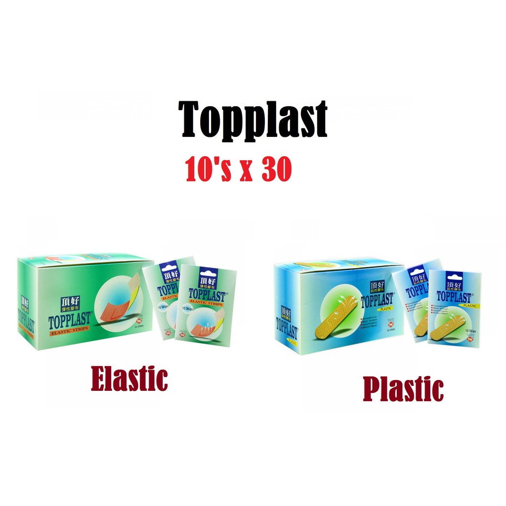 TOPPLAST Elastic/Plastic 1pack X 10's | Shopee Malaysia