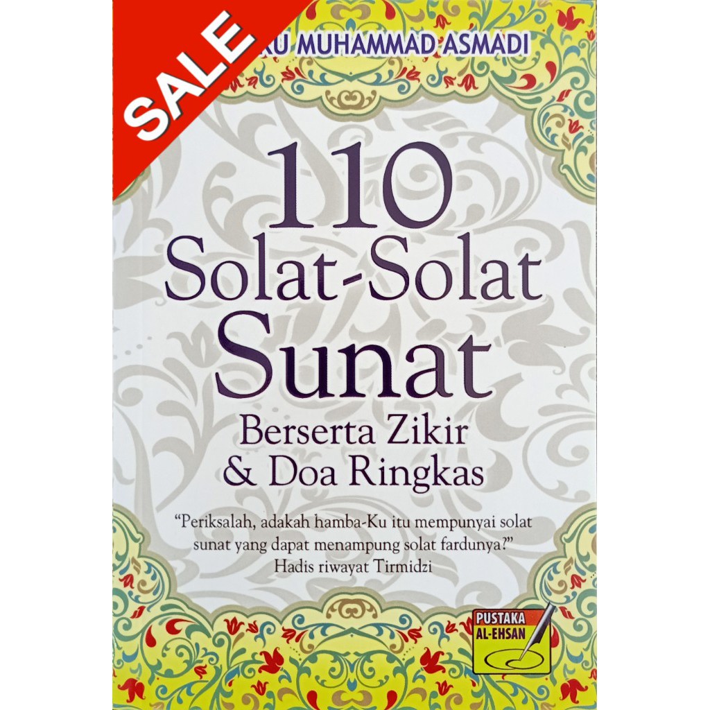 Buku 110 Solat-Solat Sunat Beserta Zikir & Doa Ringkas | BeeCost