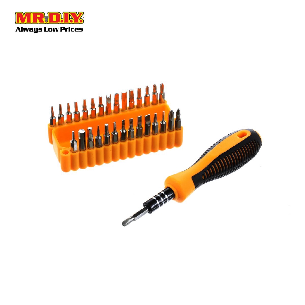 MR.DIY Multifunctional Screwdriver Set 78811 (32 pcs) | Shopee Malaysia
