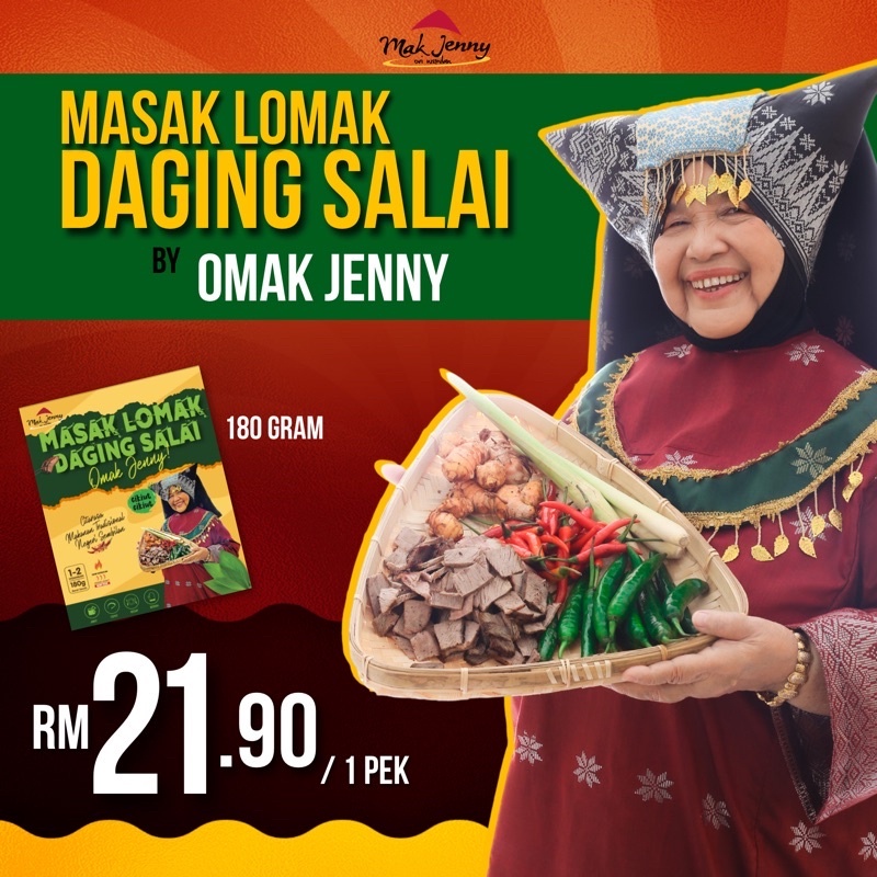 MASAK LOMAK DAGING SALAI OMAK JENNY | Shopee Malaysia