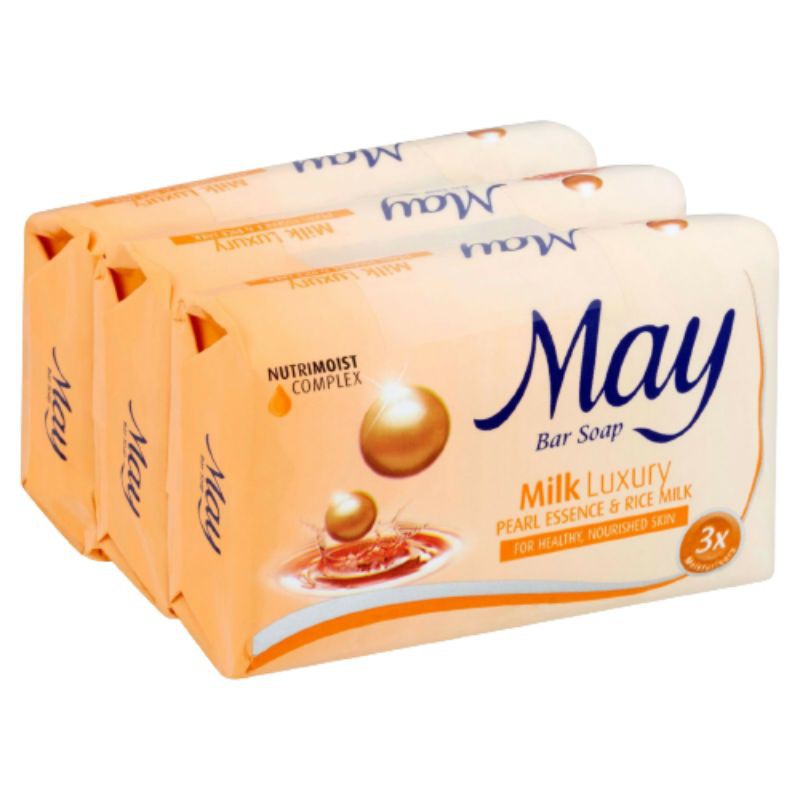 May Milk Luxury Soap (3x85g) | Shopee Malaysia
