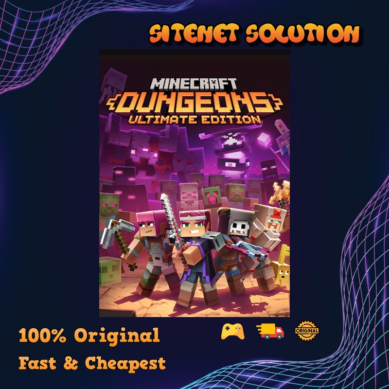 Minecraft Dungeons + All DLCs [PC Digital Download][Offline] | Shopee ...