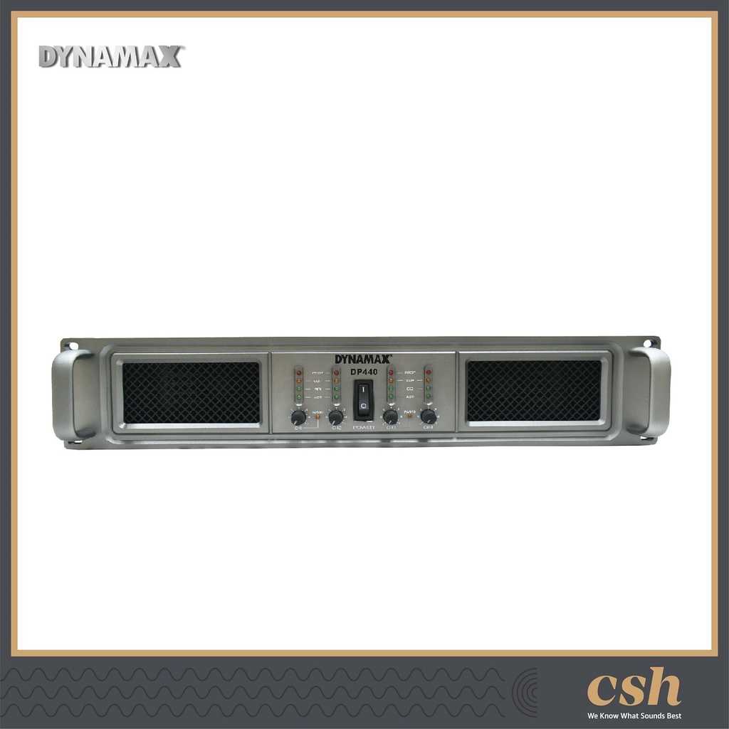 DYNAMAX DP440 400W 4-channel power amplifier | Shopee Malaysia