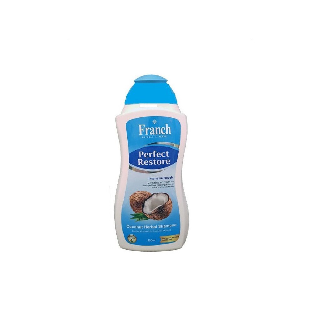 FRANCH HERBAL SHAMPOO COCONUT (400ML) | Shopee Malaysia