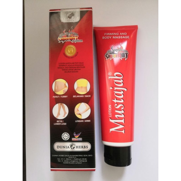 Mustajab Super Hot with Capsicum for extra slimming effects | Shopee ...