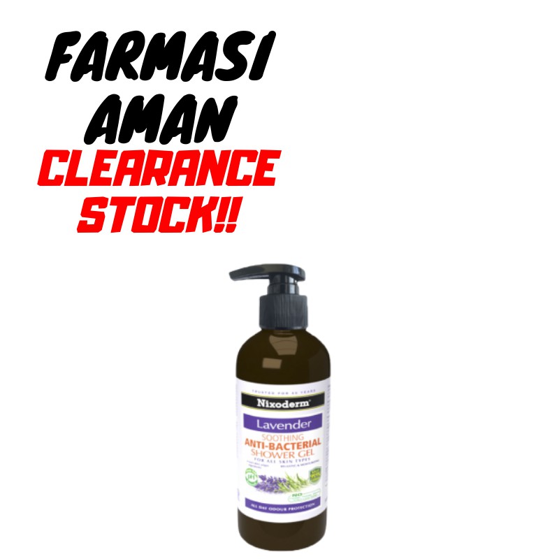 Nixoderm Lavender Soothing Anti Bacterial Shower Gel 500ml Shopee