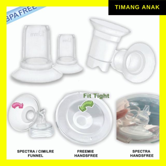 ORIGINAL MAYMOM INSERT for Freemie / HANDFREE & FUNNEL BREASTPUMP 17mm ...