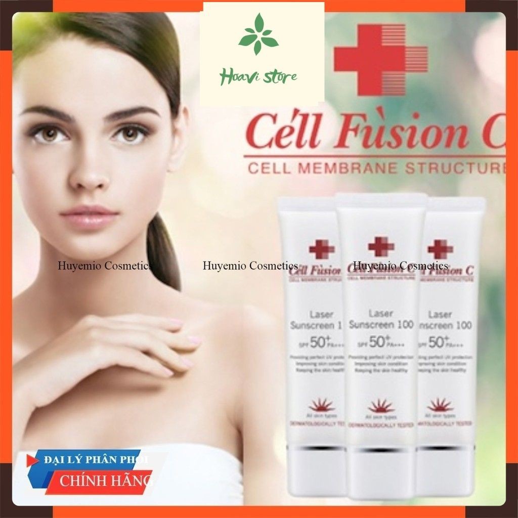 Cell Fusion C Laser / Clear / Toning Suncreen Red / Blue / Pink (50ml ...