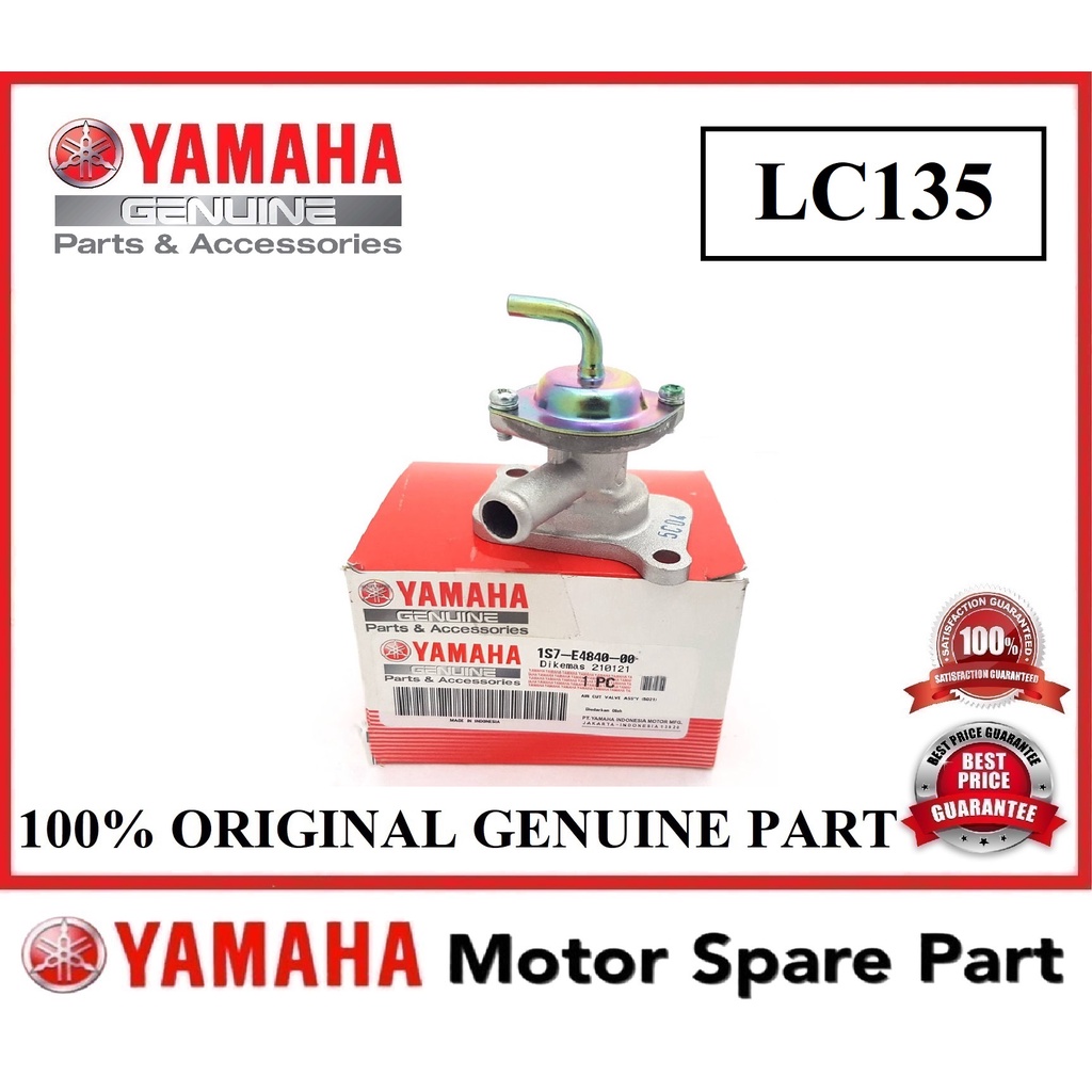  100 ORIGINAL YAMAHA LC135 AIR CUT VALVE ASSY AIR INDUCTION CYLINDER