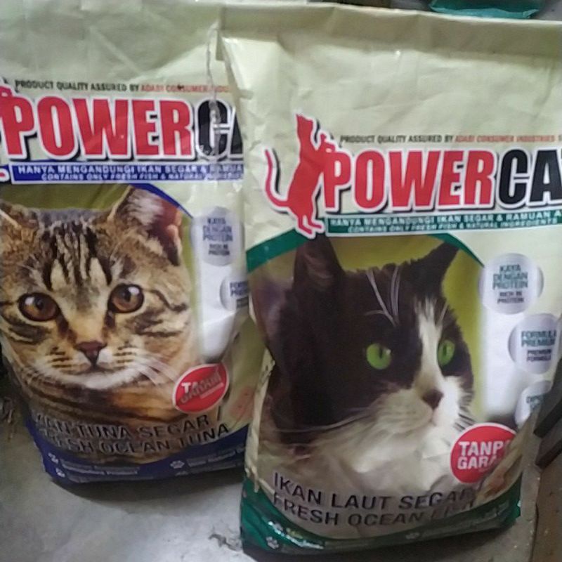 PowerCat Tuna + Ocean Fish Repack | Shopee Malaysia