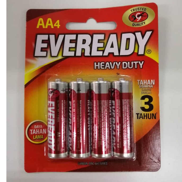 Quality Eveready Battery for charging AA AAA 2A 3A | Shopee Malaysia
