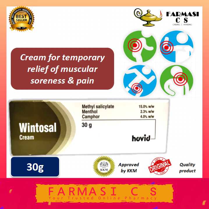 Hovid wintosal cream 30g exp: 09/2022 | BeeCost