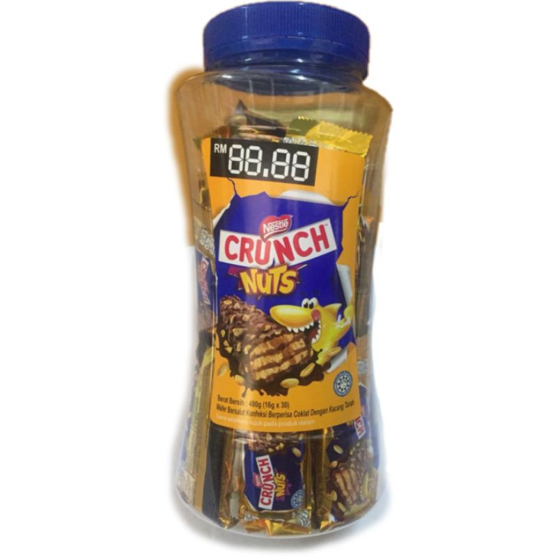 Nestle Crunch Wafer Chocolate Nuts Jar | Shopee Malaysia