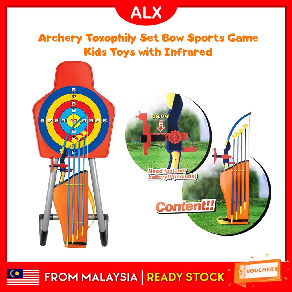 Bow And Arrow Laser Infrared Archery Set For Kids – Super Fun Outdoor ...