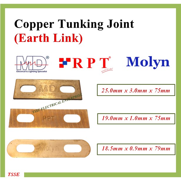 Copper Trunking Joint / Copper Earth Link | Shopee Malaysia