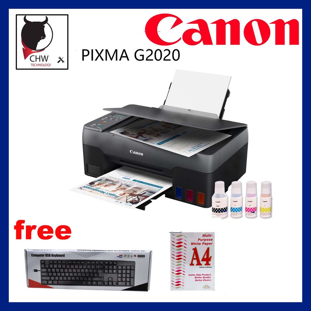CANON PIXMA G2020 BOTTLE INK PRINTER ALL-IN-ONE (PRINT, SCAN , COPY ...