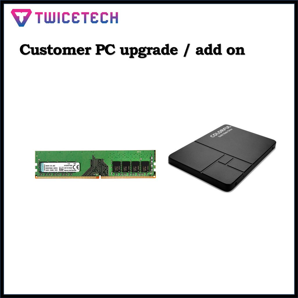 Custom Made PC add on payment ( only for PC Package only ) | Shopee ...