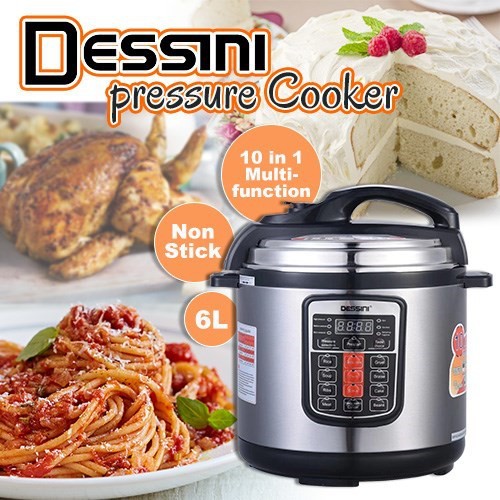 6L Electric Pressure Cooker | Shopee Malaysia