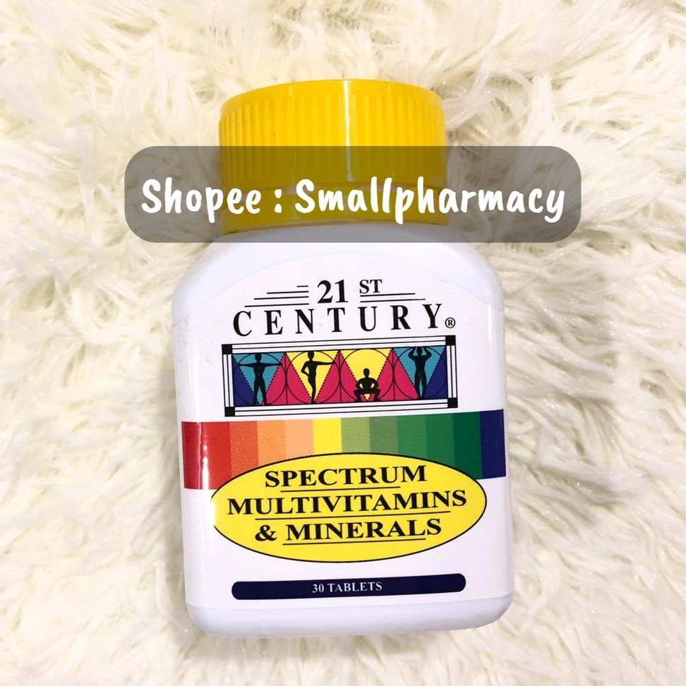 21st Century Spectrum Multivitamins & Minerals 30s 216569 | Shopee Malaysia