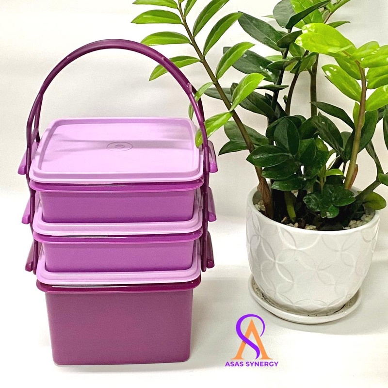 TUPPERWARE TIFFIN SET | Shopee Malaysia