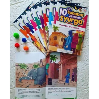 Buku 10 Siri Sahabat Dijanjikan Syurga / 10 Siri Sahabat Rasulullah SAW ...