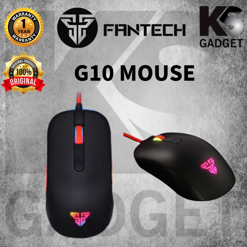 Fantech G13 Rhasta II 2400 DPI RGB Pro Gaming Mouse | Shopee Malaysia