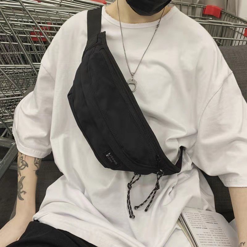 Pouch Bag Men's Chest Bag Japanese Fashion Brand Leisure Single ...