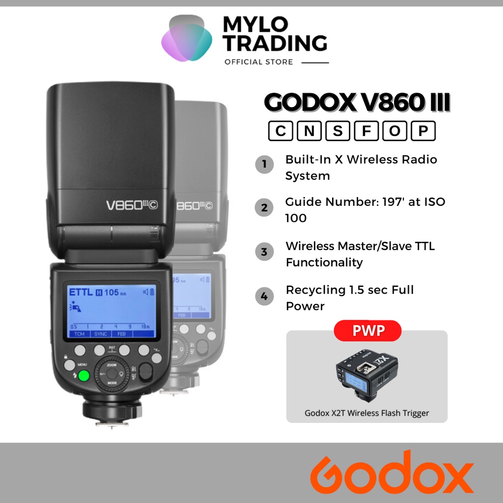 Godox V860III V860 III V860 II Speedlite Flashlight Speedlight E-TTLII ...