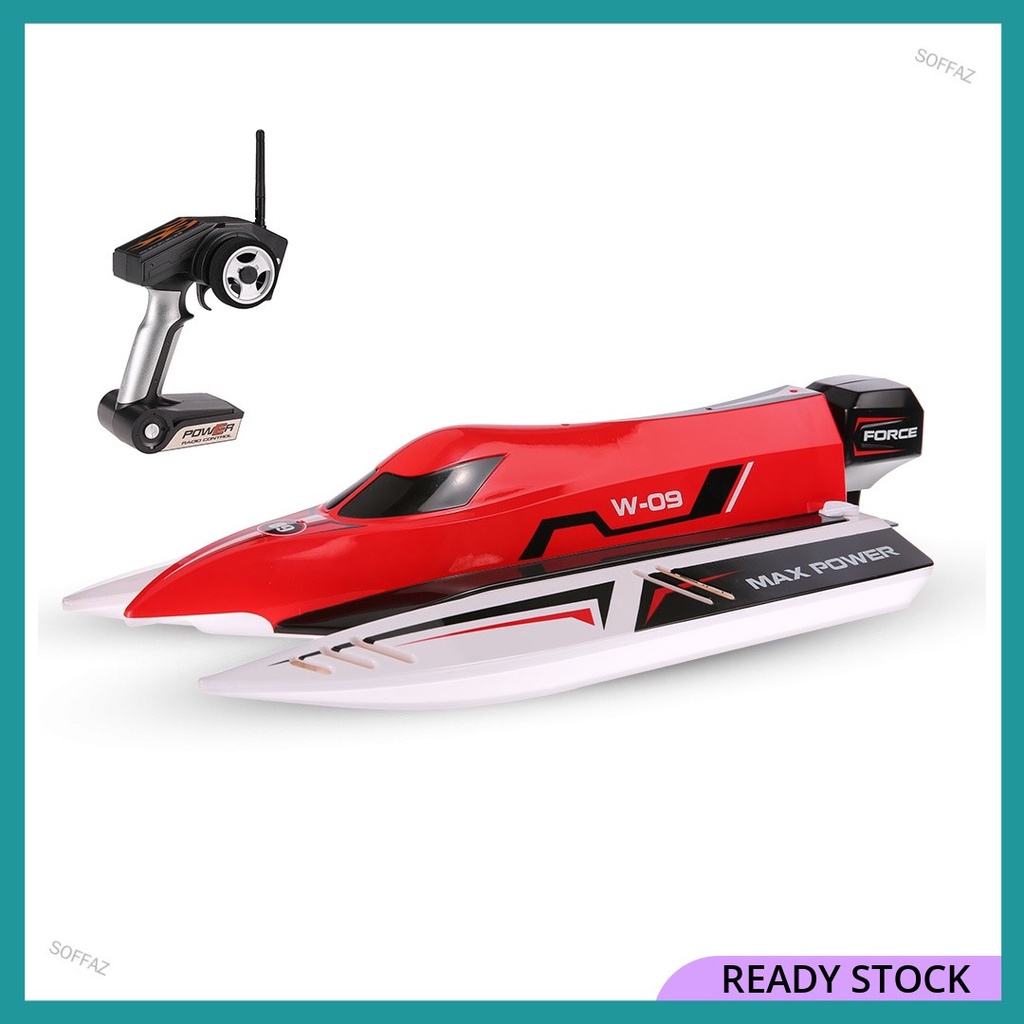 High Speed Racing Boat Model WL915 45km/h 2.4Ghz2CH F1 Brushless RC ...