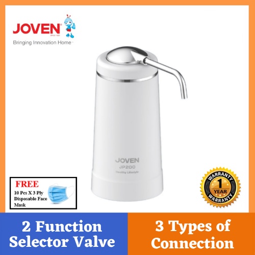 Joven JP200 Water Purifier / Water Filter (Red / White) (Pack With ...